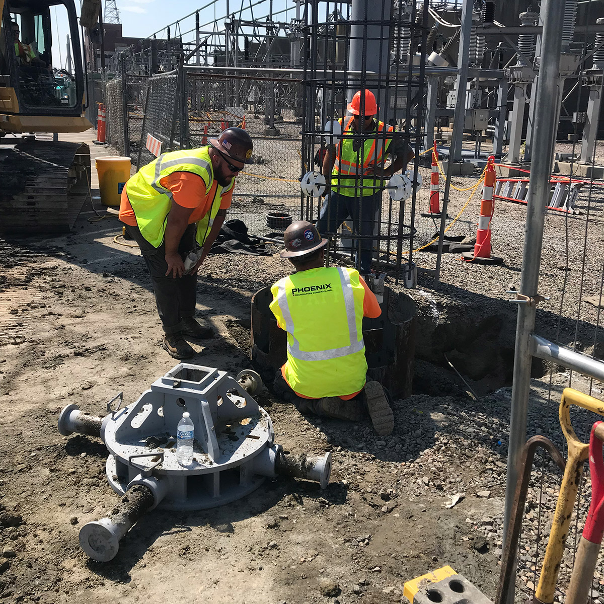 Eversource Substation 250 - Phoenix Foundation Company