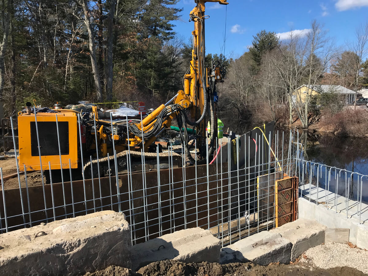 KCWA Pipe Bridge - Phoenix Foundation Company