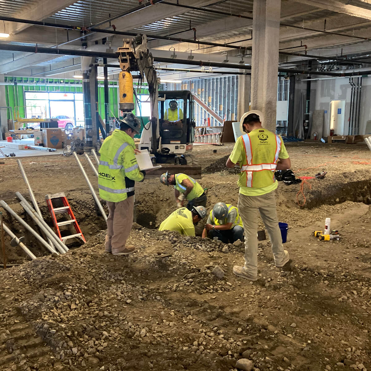 100 HPD Demising Wall - Phoenix Foundation Company