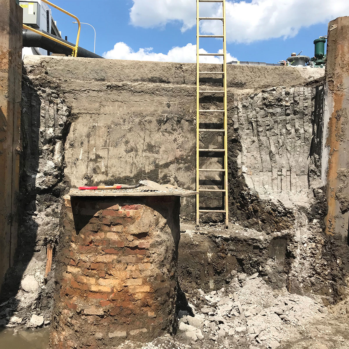 78" Sewer Interceptor - Phoenix Foundation Company