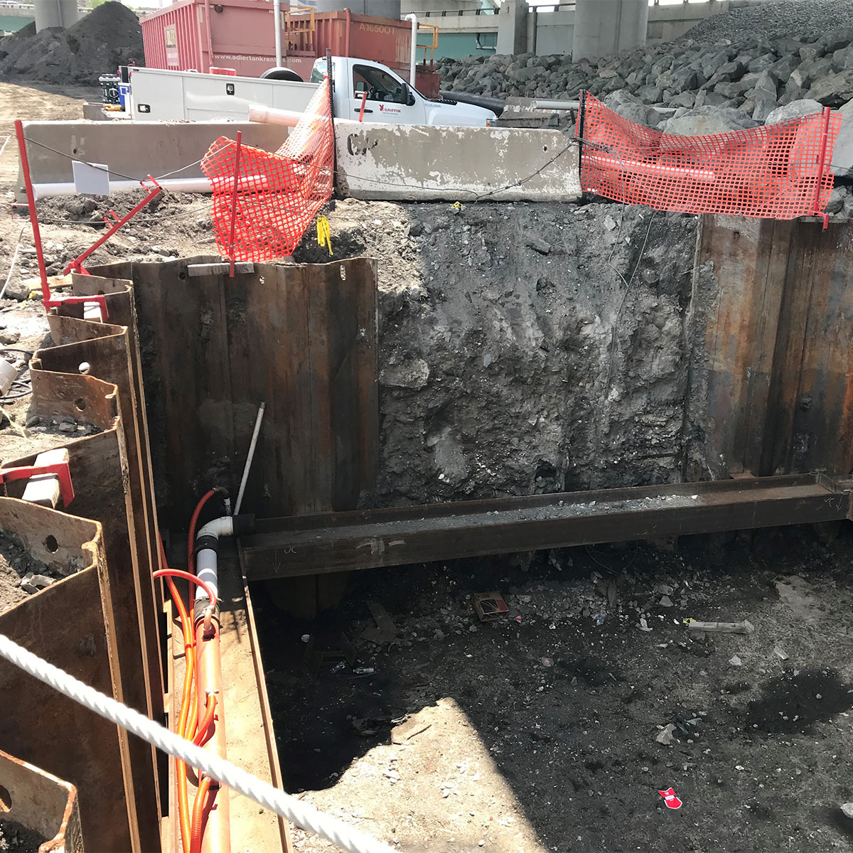 78" Sewer Interceptor - Phoenix Foundation Company