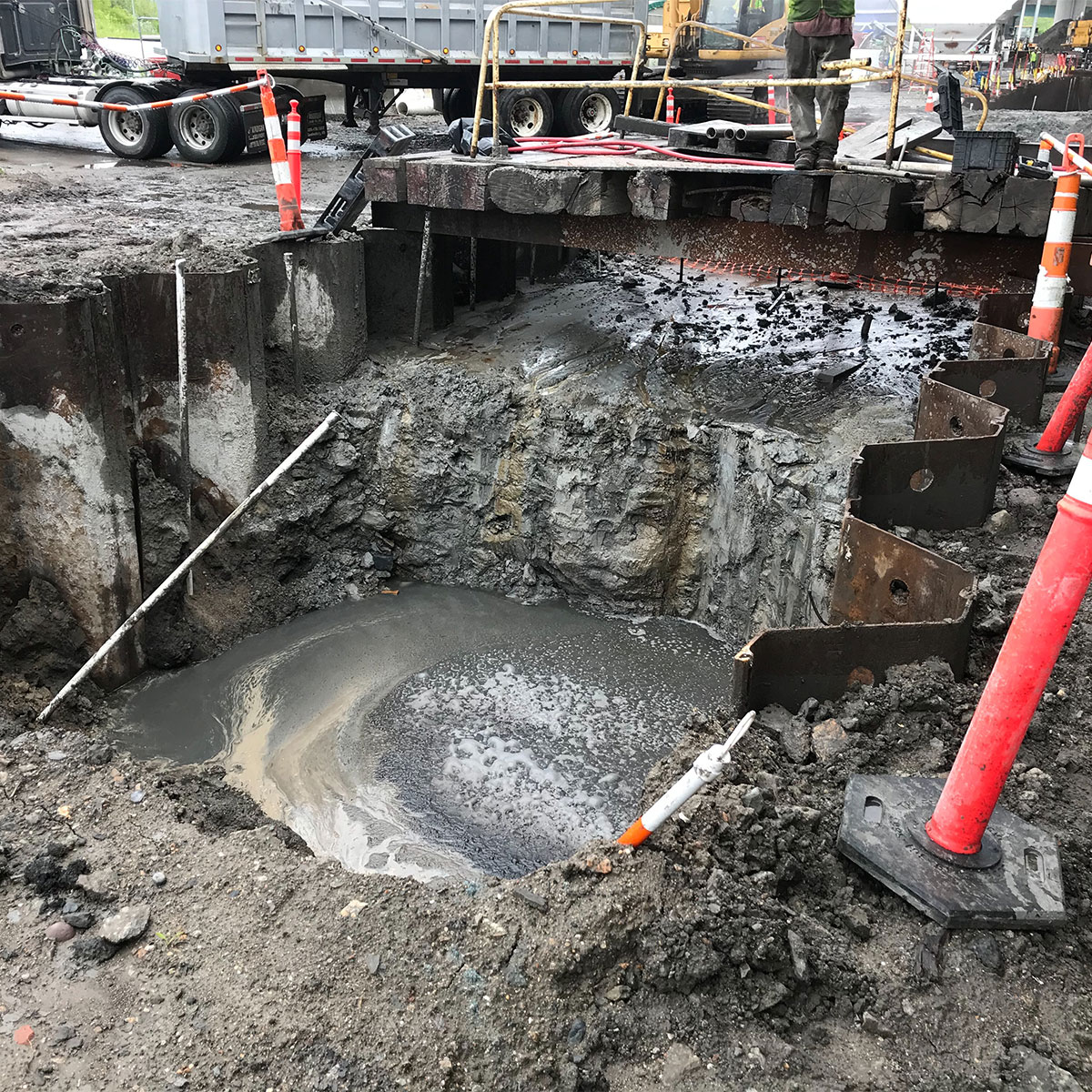 78" Sewer Interceptor - Phoenix Foundation Company