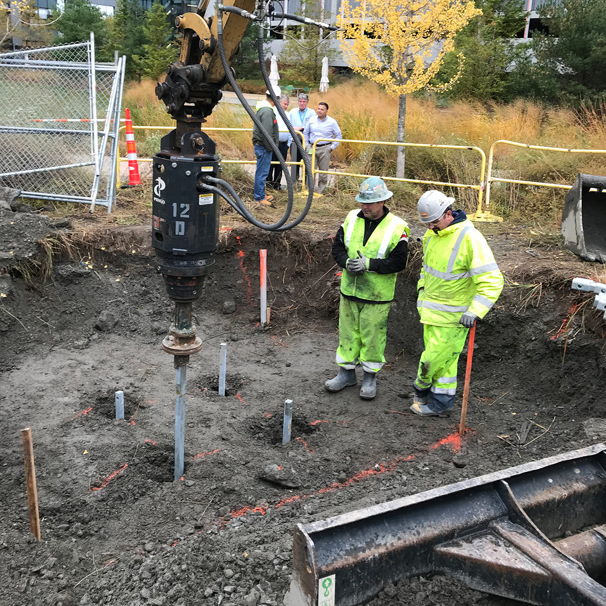 Helical Piles/Anchors - Phoenix Foundation Company