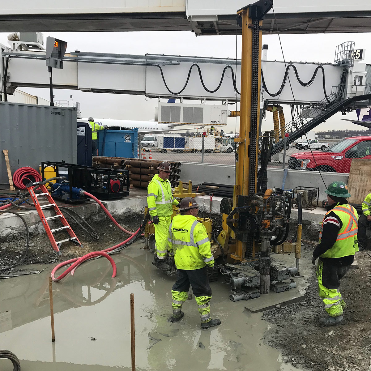 Drilled Micropiles - Phoenix Foundation Company