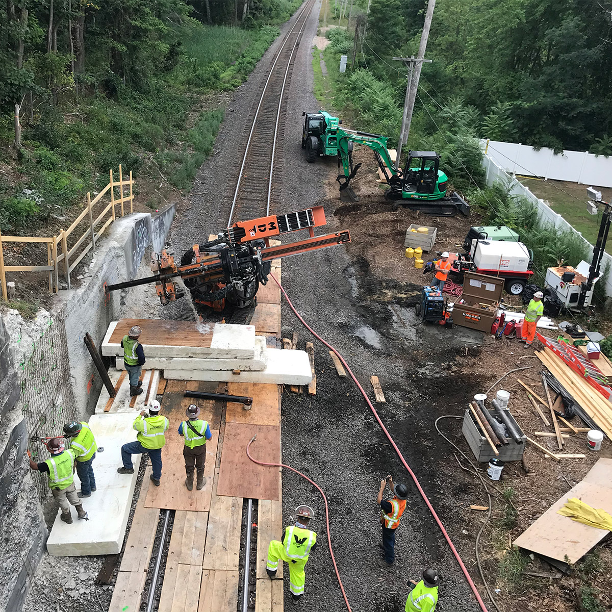 Route 129 Over MBTA - Phoenix Foundation Company