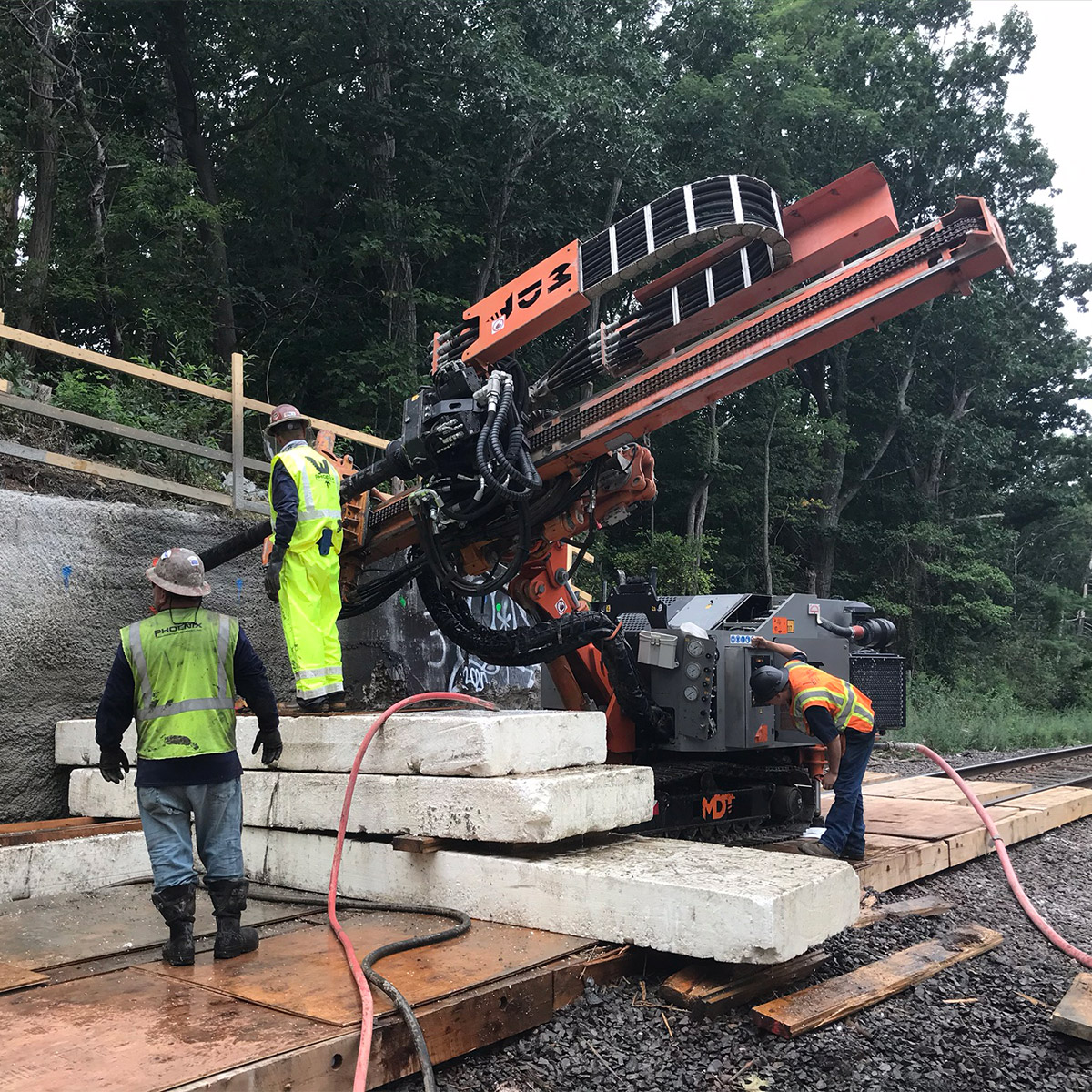 Route 129 Over MBTA - Phoenix Foundation Company