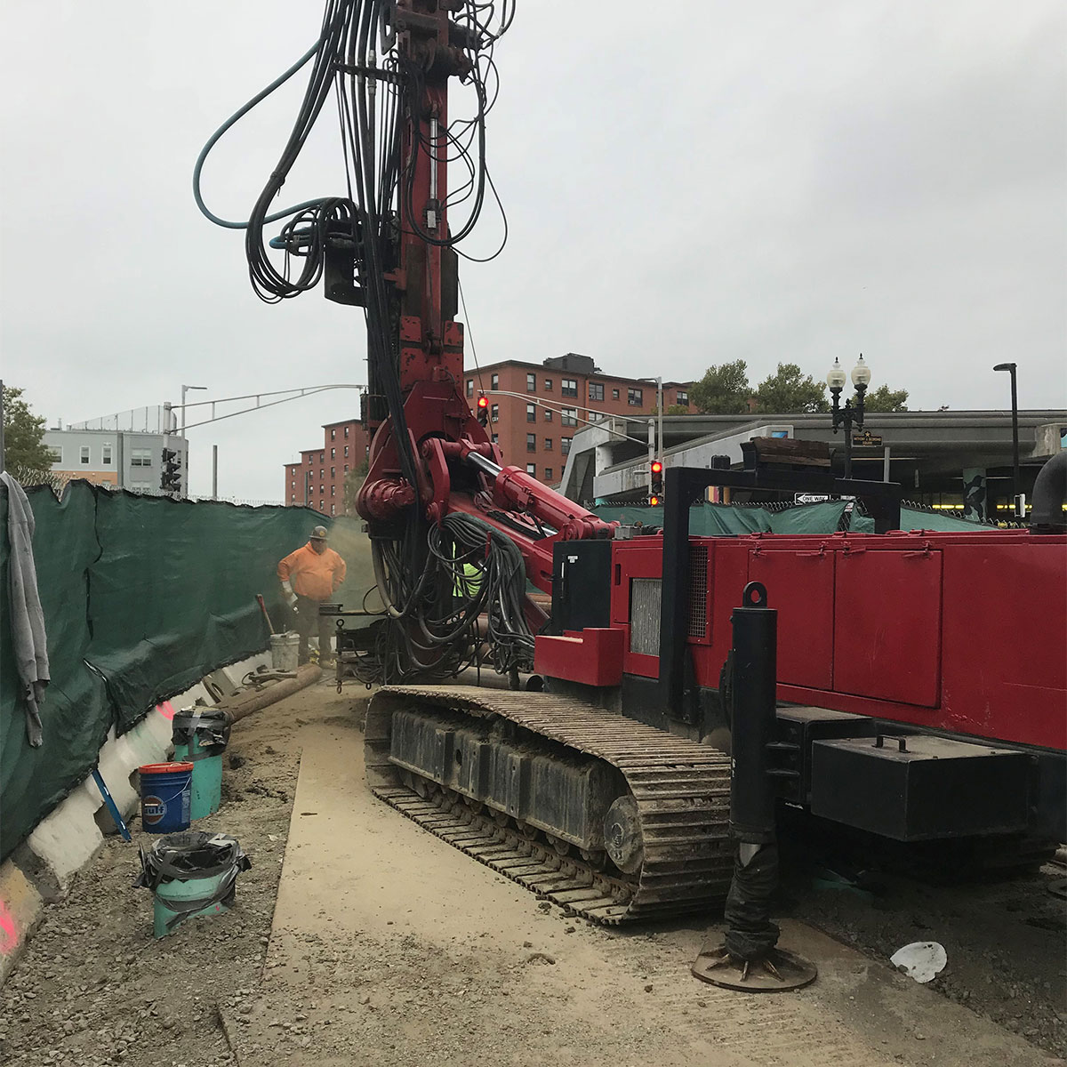 Soldier Piles & Lagging - Phoenix Foundation Company