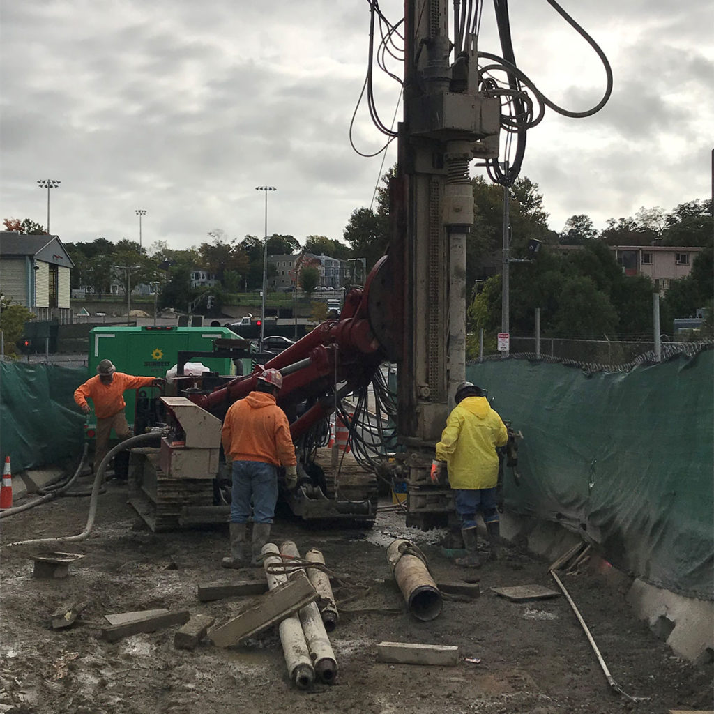 Soldier Piles & Lagging - Phoenix Foundation Company