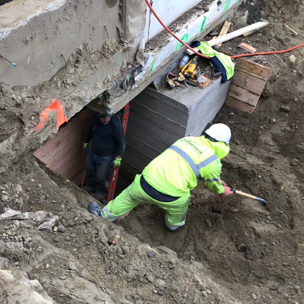 Underpinning - Phoenix Foundation Company